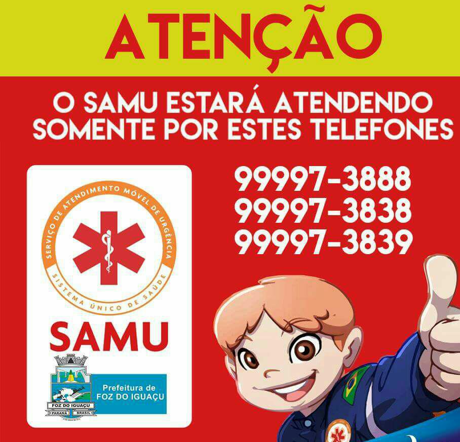 Atendimento SAMU